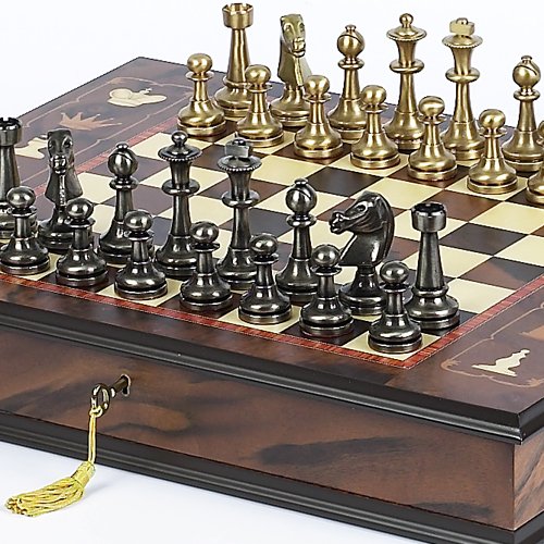 Bello Collezioni - Bello Stefano Chessmen & Napoli Chess/Cabinet Board ...